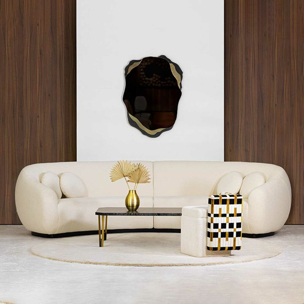 NIEMEYER II Sofa rund - DESSAIVE Selected